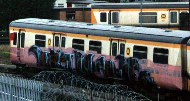 Graffiti On UK Trains The Graffiti On UK Trains The