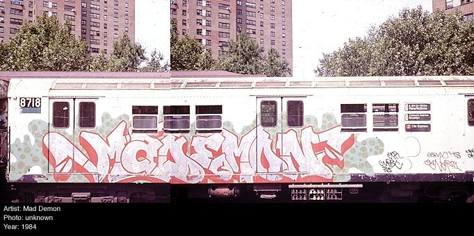 NEW YORK CITY TRAINS, MID '80s