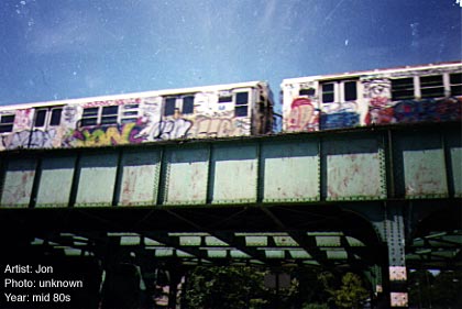 NEW YORK CITY TRAINS, MID '80s