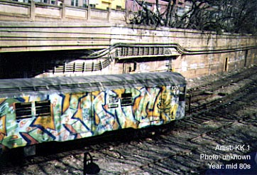 NEW YORK CITY TRAINS, MID '80s