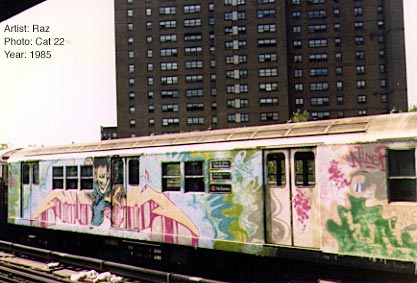 NEW YORK CITY TRAINS, MID '80s