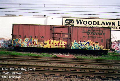 NEW YORK CITY TRAINS, MID '80s