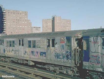 NEW YORK CITY TRAINS, MID '80s