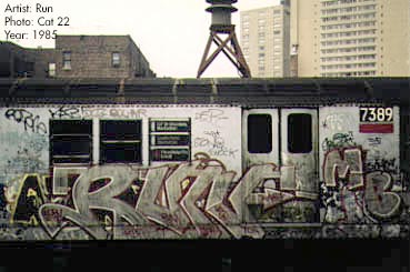 NEW YORK CITY TRAINS, MID '80s