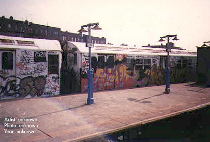 NEW YORK CITY TRAINS, MID '80s