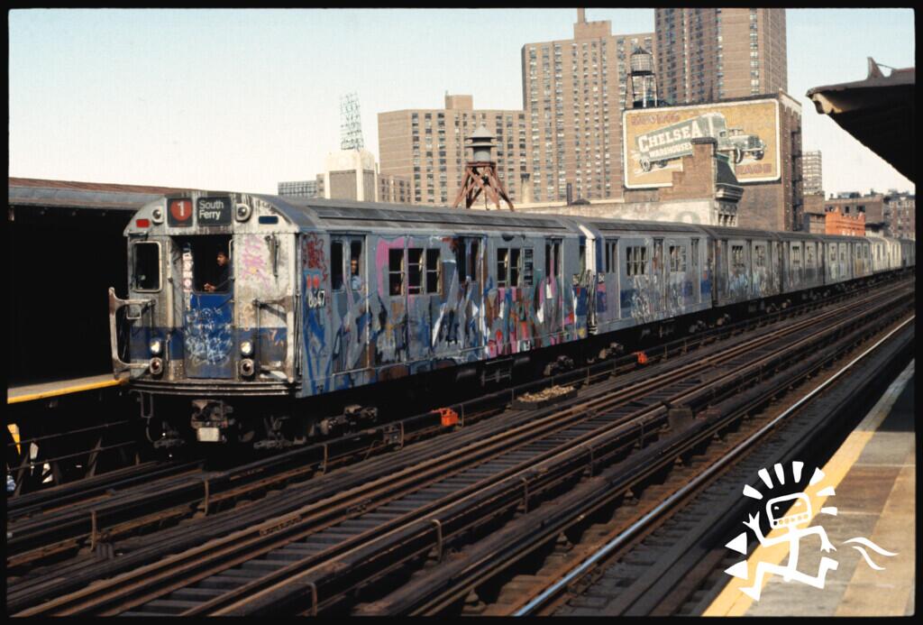 Art Crimes: Trains 388 - New York Subway 1980s #1